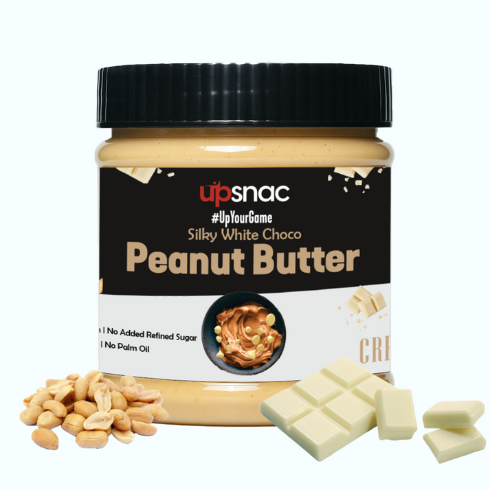 Silky White Choco Peanut Butter (Creamy) 300g – Upsnac